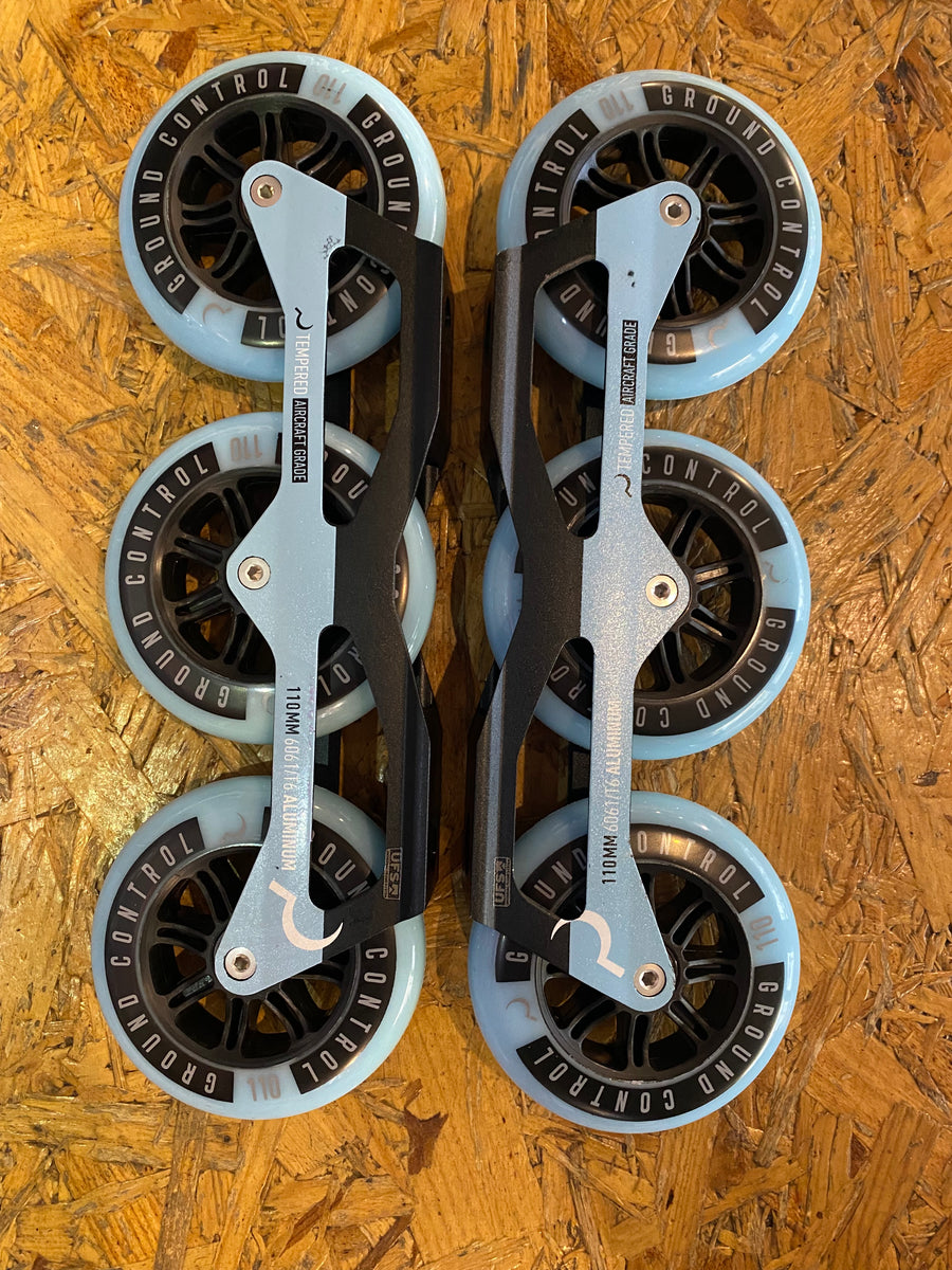 Ground Control Tri Skate Inline Skate Frame Set Up – ESP skate store
